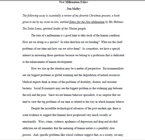 Ethics Essay Writing Help Free List Of Topics And Examples